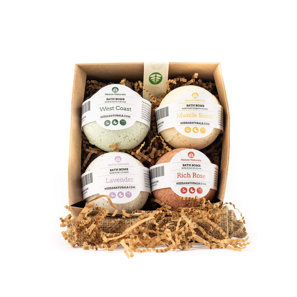 Natural Bath Bombs Canada | Handmade Bath Bombs | Nezza Naturals